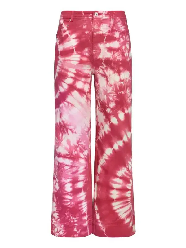 Cinq À Sept Betsy Tie-dye Jeans - Pink
