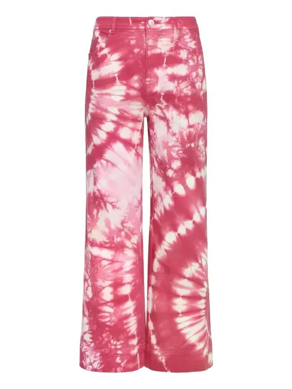 Cinq À Sept Betsy Tie-dye Jeans - Pink