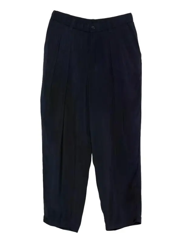 Giorgio Armani Pleated Trousers - Blue