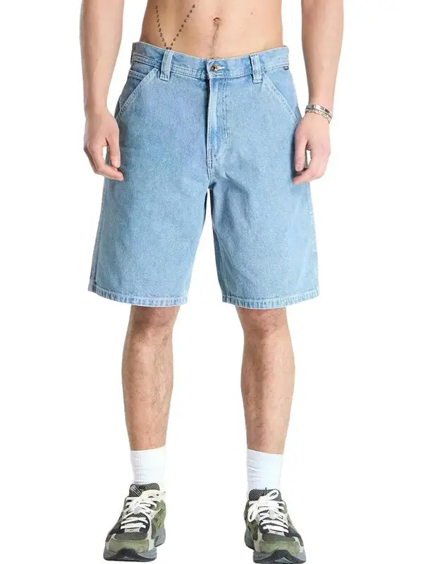 VANS Chore Loose Denim Shorts - Blue