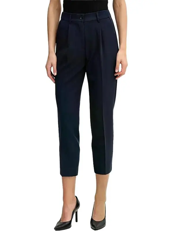 Sisley Pleated Trousers - Blue