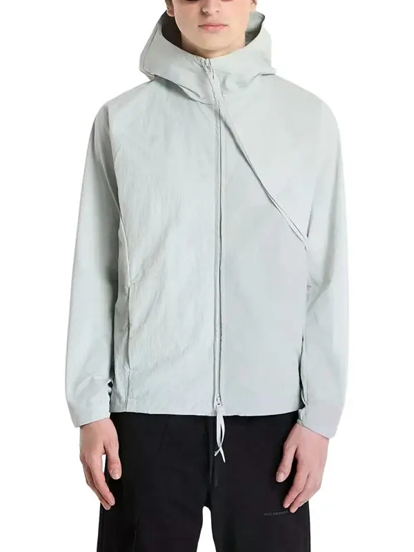 POST ARCHIVE FACTION Opening Hooded Zip Jacket - Grey