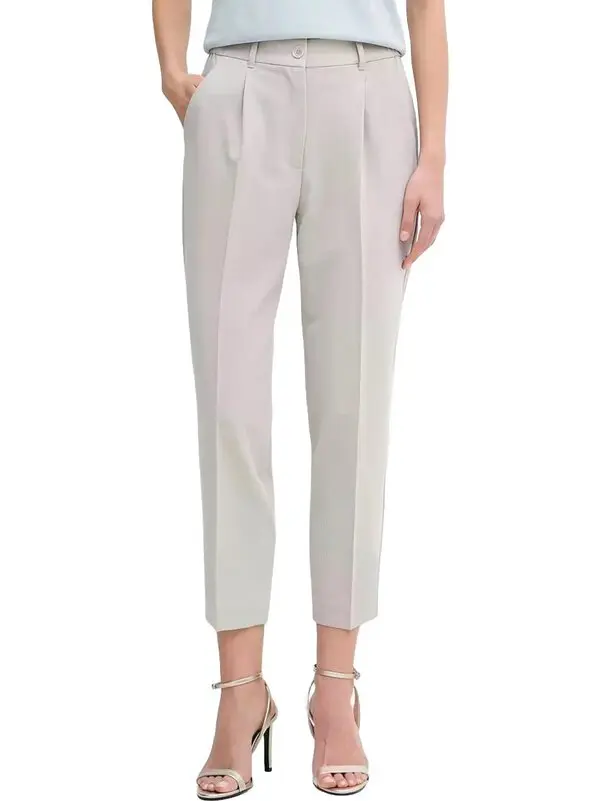 Sisley Pleated Trousers - Grey