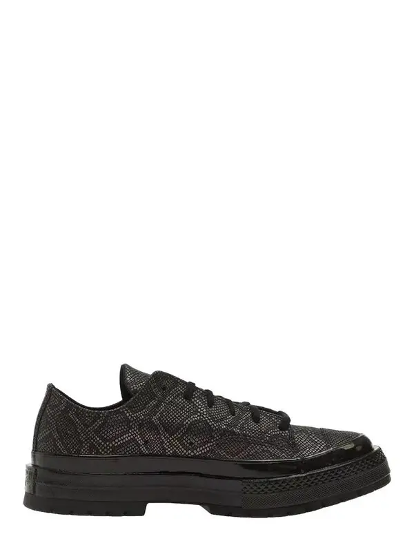 CONVERSE Chuck 70 Patterned Platform Sneakers - Black