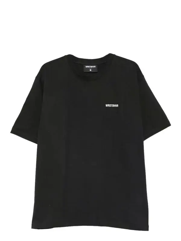 WRSTBHVR Cassian Logo-print T-shirt - Black
