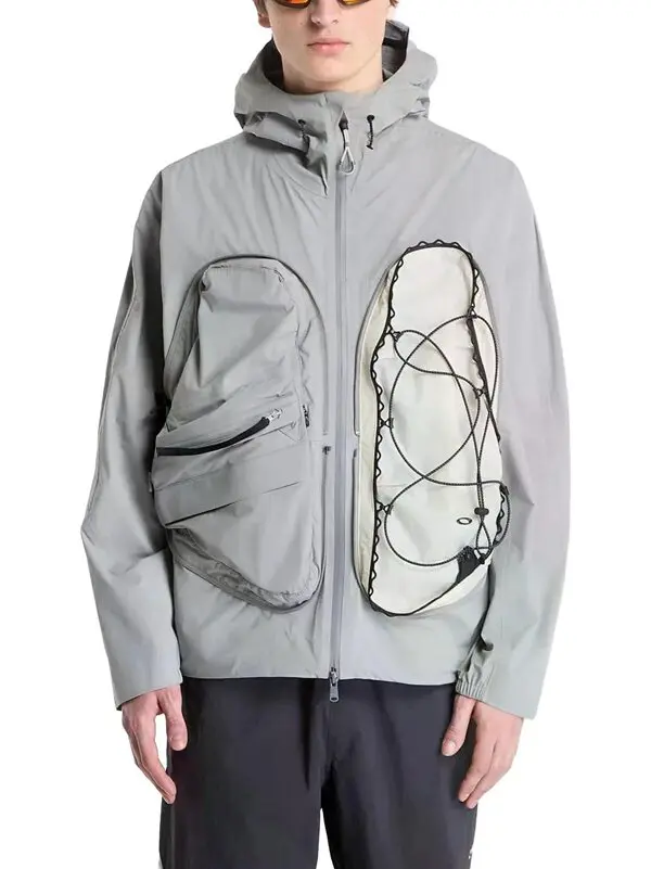 Oakley Latitude Veil Slingpack Hooded Jacket - Grey