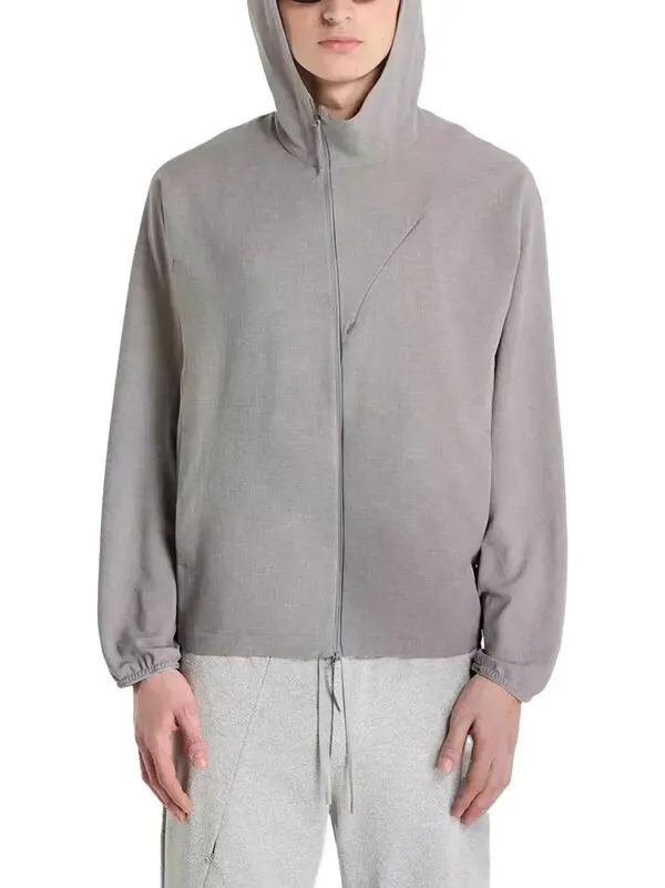 POST ARCHIVE FACTION Runner Hooded Jacket - Grey