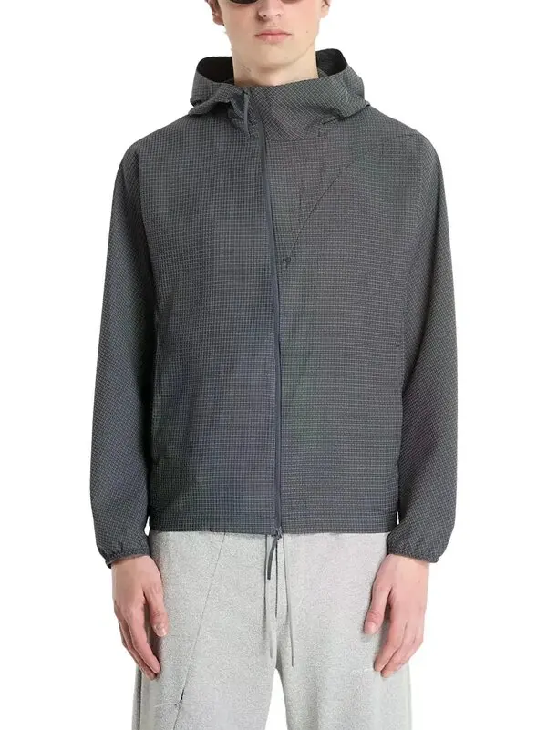POST ARCHIVE FACTION Runner Hooded Jacket - Grey