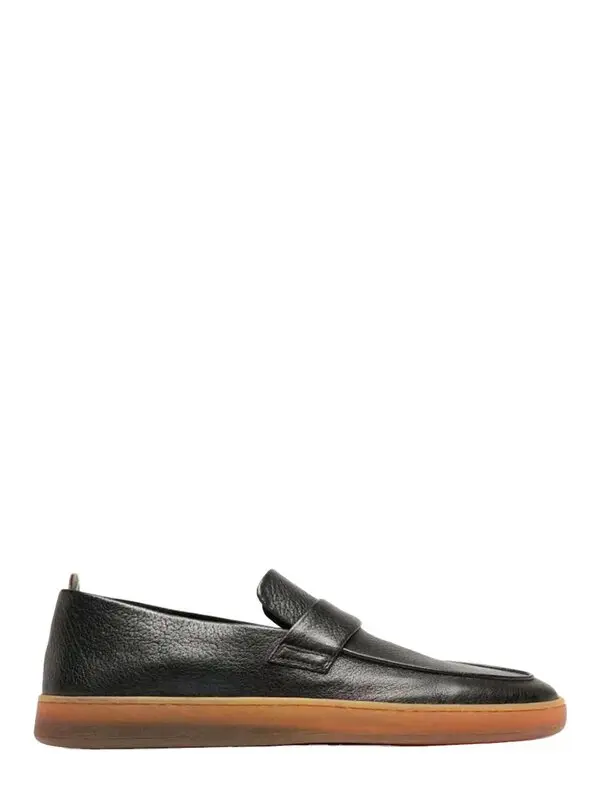 Officine Creative Herbie Textured Loafers - Black