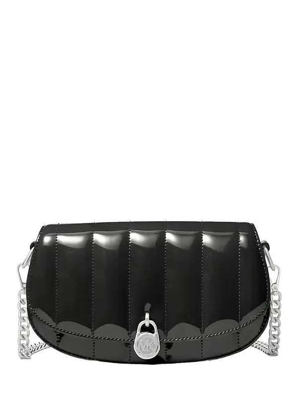 Michael Kors Small Mila Cross Body Bag - Black