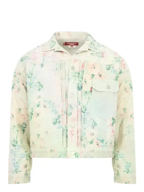 Junya Watanabe Floral Pocket Jacket - Neutrals