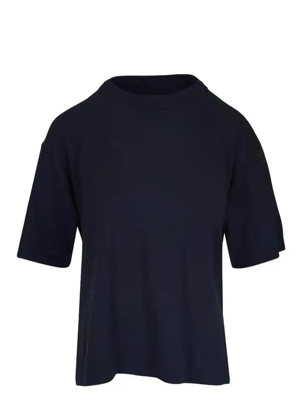 Lafayette 148 New York Crew-neck T-shirt - Blue