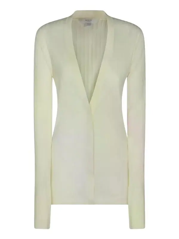 Malo V-neck Knitted Cardigan - Neutrals