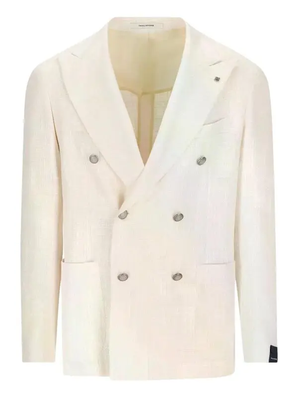 Tagliatore Double-breasted Pocket Blazer - Neutrals