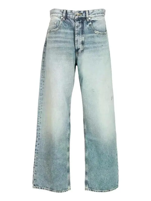 ICON DENIM LOS ANGELES Frayed Jeans - Blue