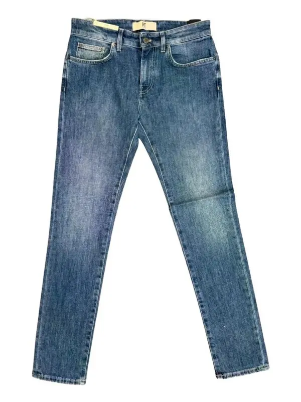 PT TORINO Swing Straight Leg Jeans - Blue