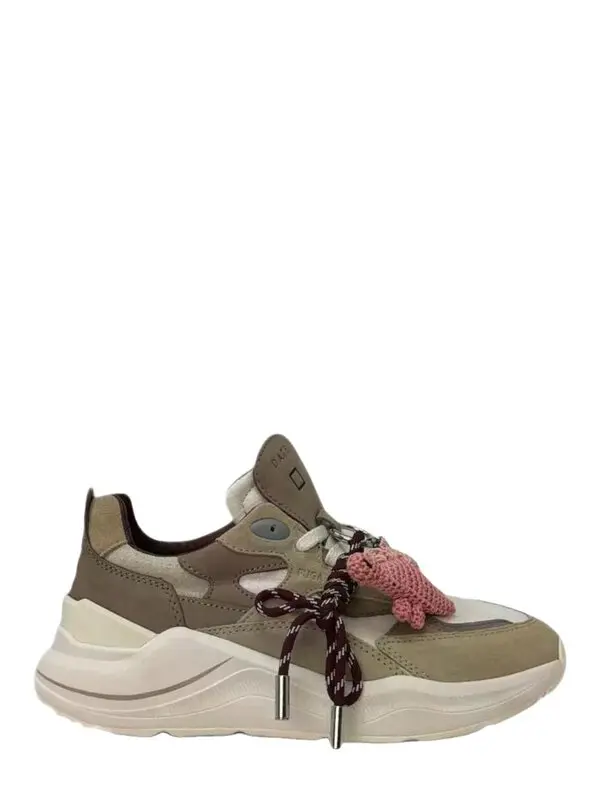 D.a.t.e. Fuga Lace-up Sneakers - Neutrals