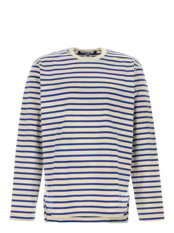Junya Watanabe Striped T-shirt - Neutrals
