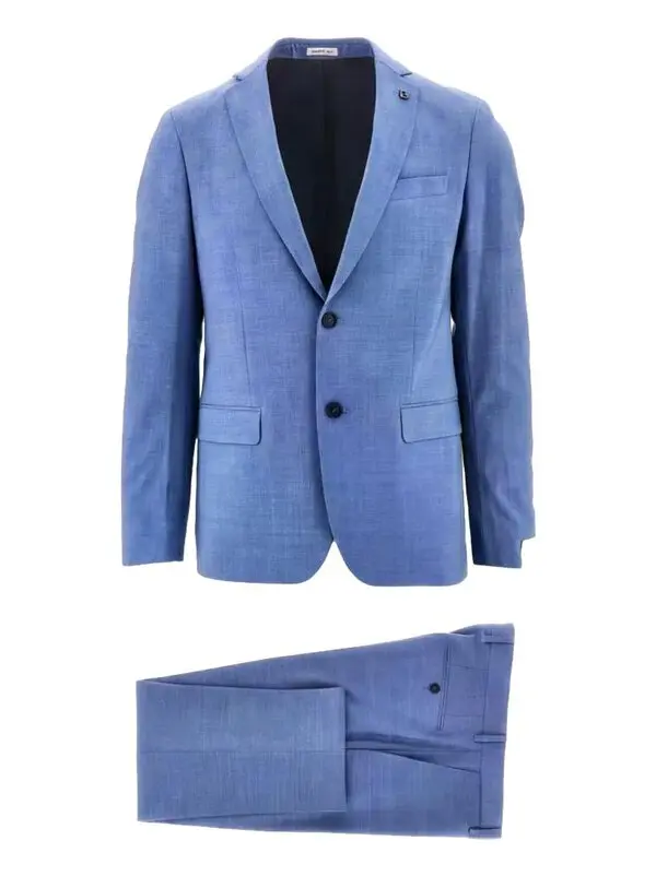 BRERAS MILANO Buttoned Suit - Blue