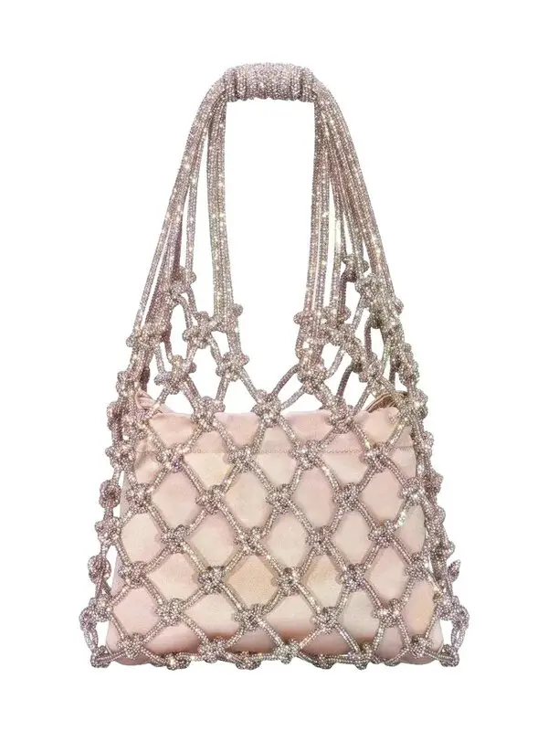 HIBOURAMA Carrie Knot-detail Shoulder Bag - Pink