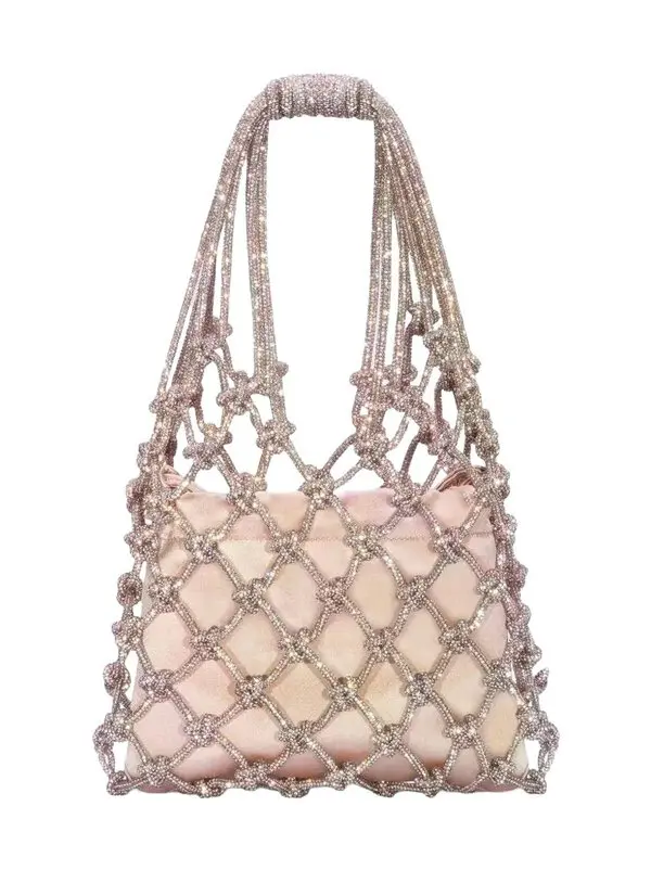 HIBOURAMA Carrie Knot-detail Shoulder Bag - Pink