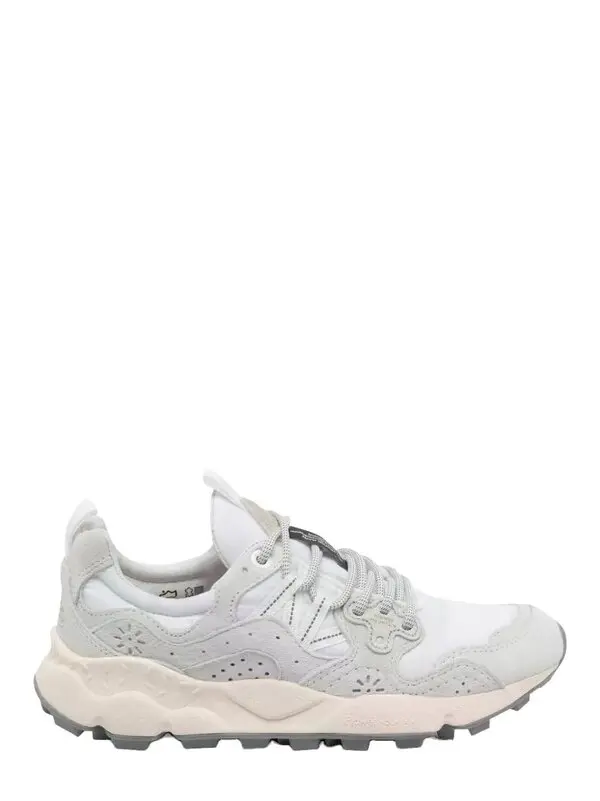 FLOWER MOUNTAIN Yamano 3 Round-toe Sneakers - White