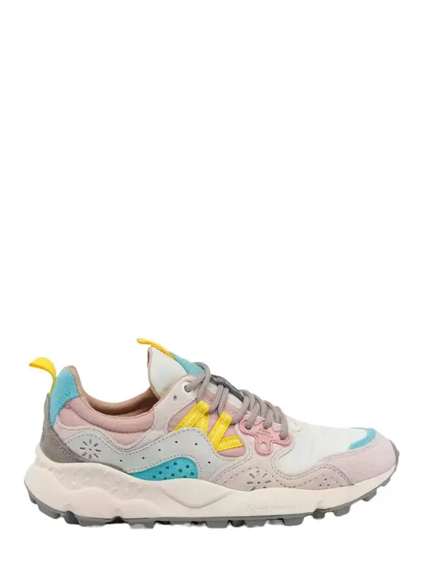 FLOWER MOUNTAIN Yamano 3 Laced Sneakers - Pink
