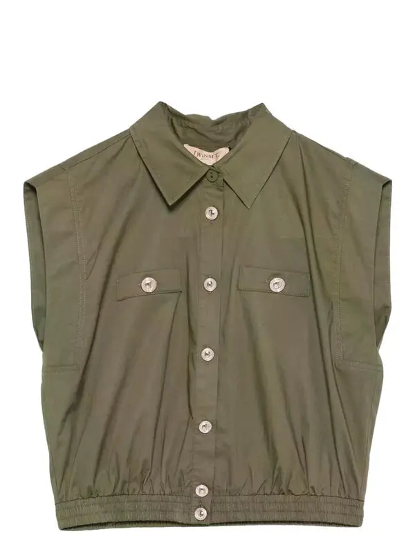TWINSET Button-fastening Shirt - Green