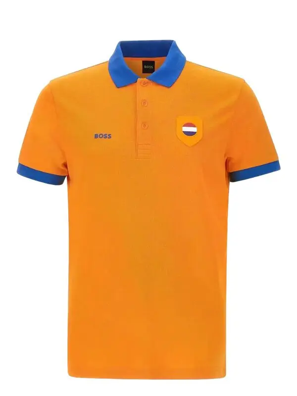 BOSS Paddy Polo Shirt - Orange