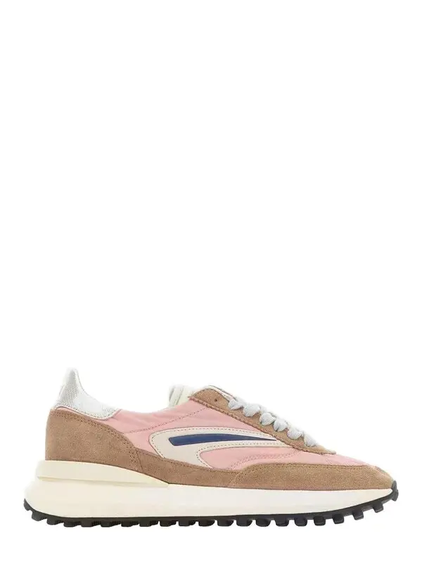 D.a.t.e. Suede-detail Sneakers - Pink