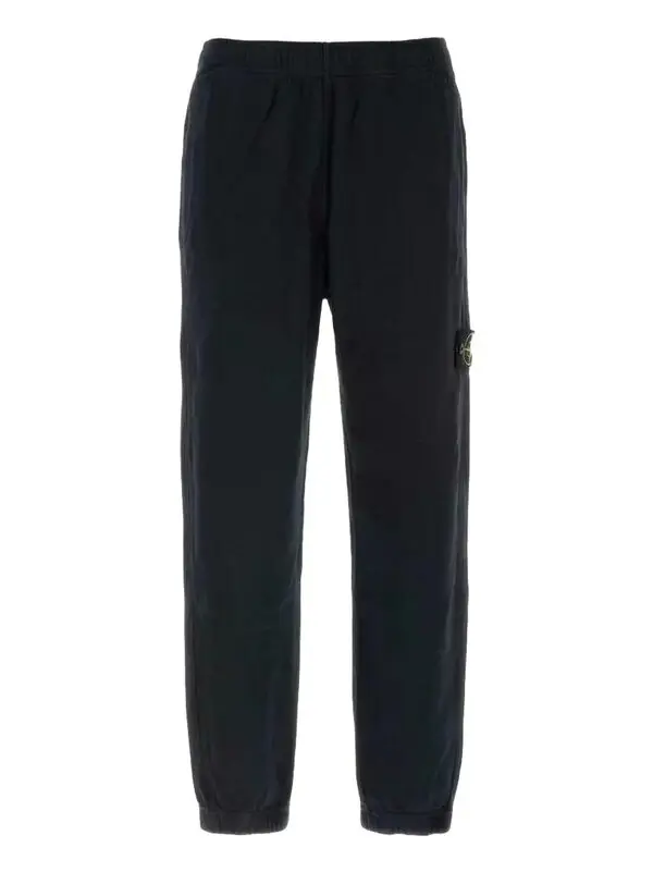 Stone Island Logo-patch Track Pants - Black