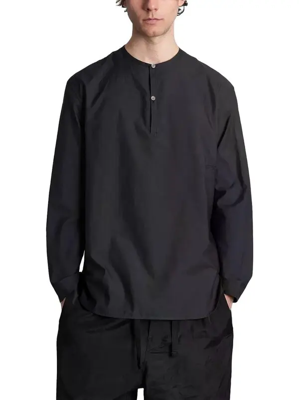 LEMAIRE Long-sleeve Shirt - Black