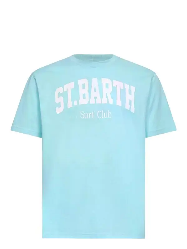 MC2 SAINT BARTH Printed T-shirt - Blue