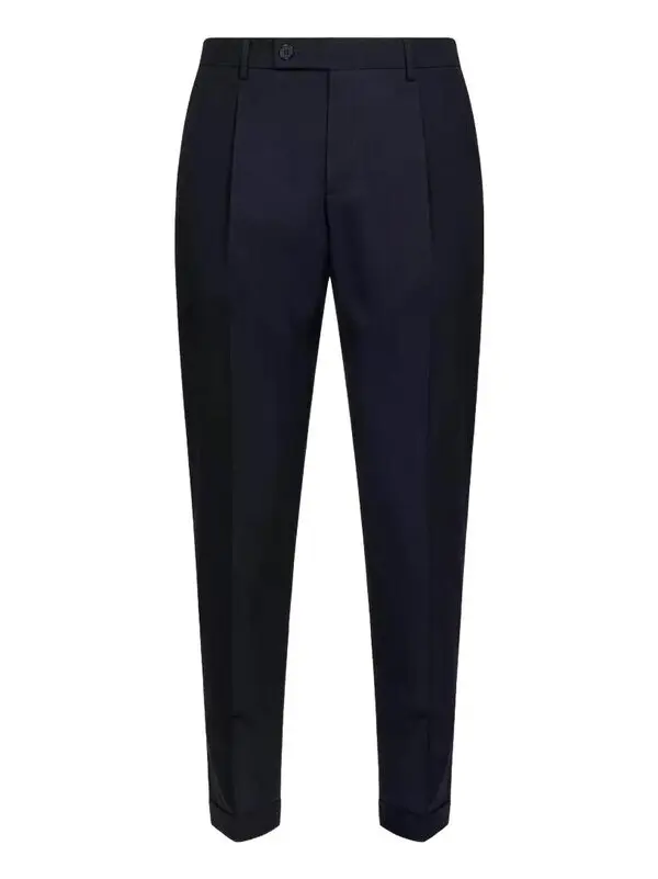 D4.0 Pleated Trousers - Blue