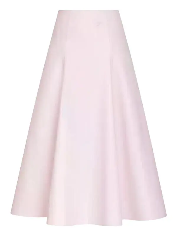 Jacquemus Flared Midi Skirt - Pink