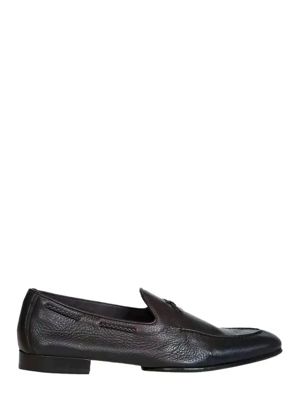 DOUCAL'S Leather Loafers - Brown