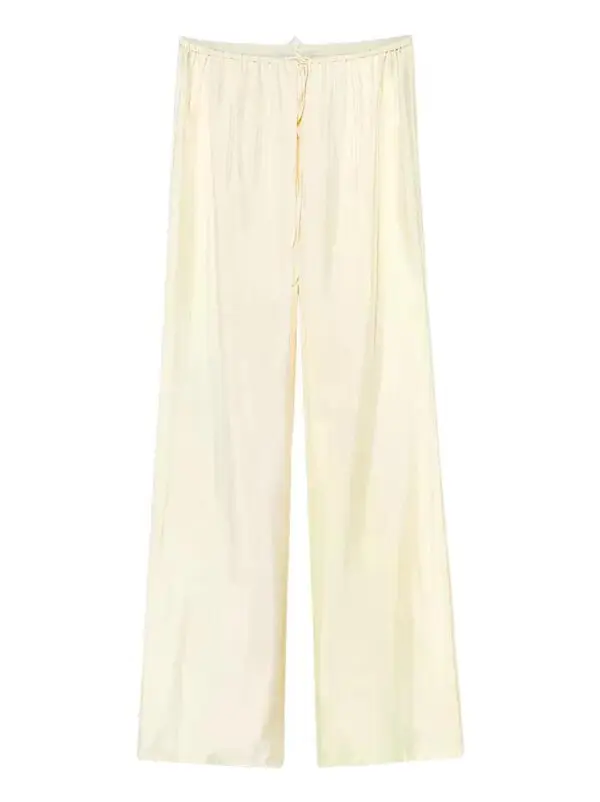 FORTE_FORTE Drawstring Trousers - Neutrals
