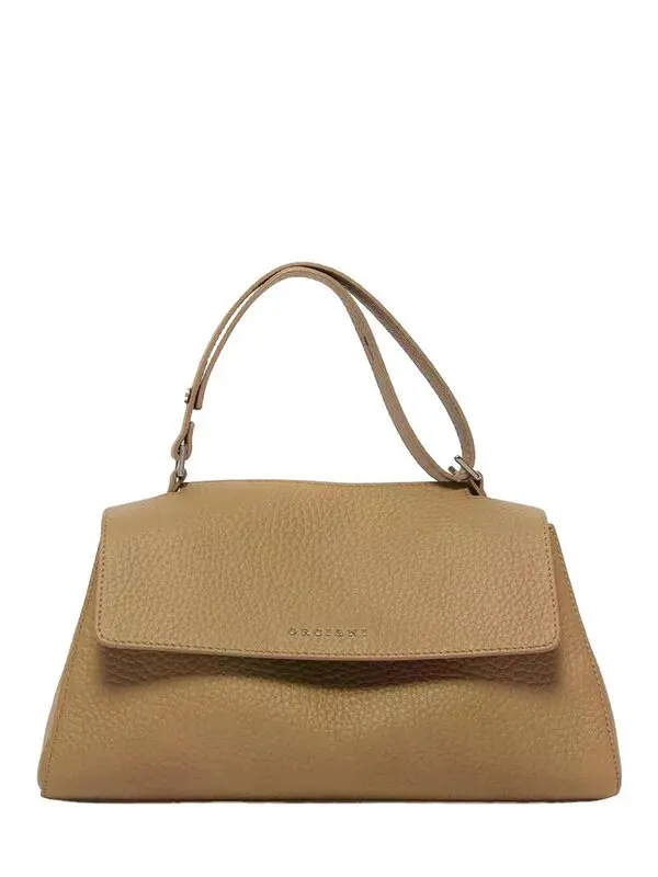 ORTIGNI Sveva Longuette Tote Bag - Brown