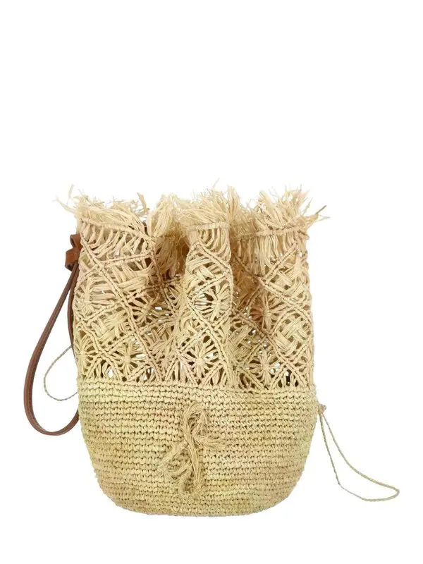 Ruslan Baginskiy Woven Bucket Bag - Neutrals