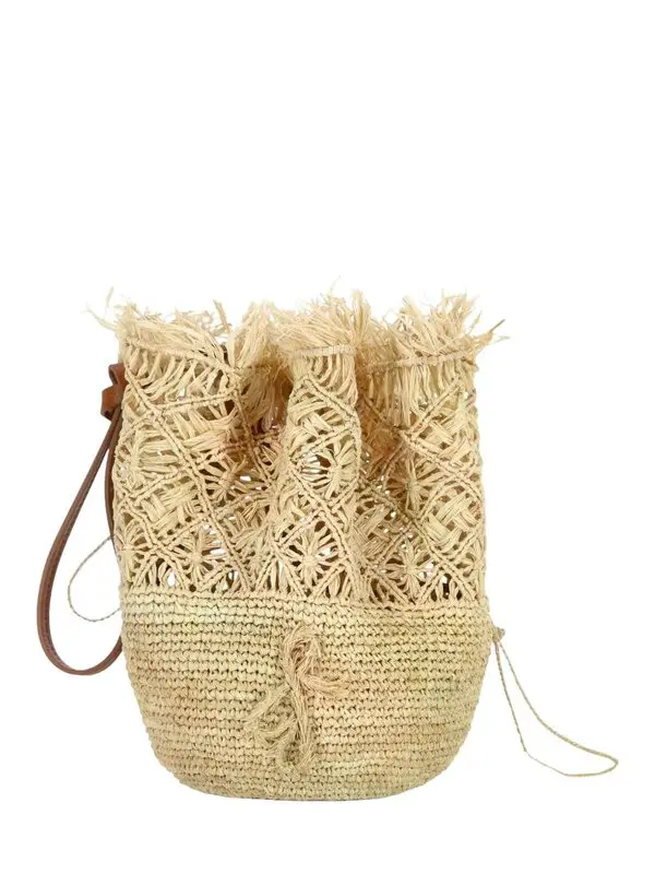 Ruslan Baginskiy Woven Bucket Bag - Neutrals