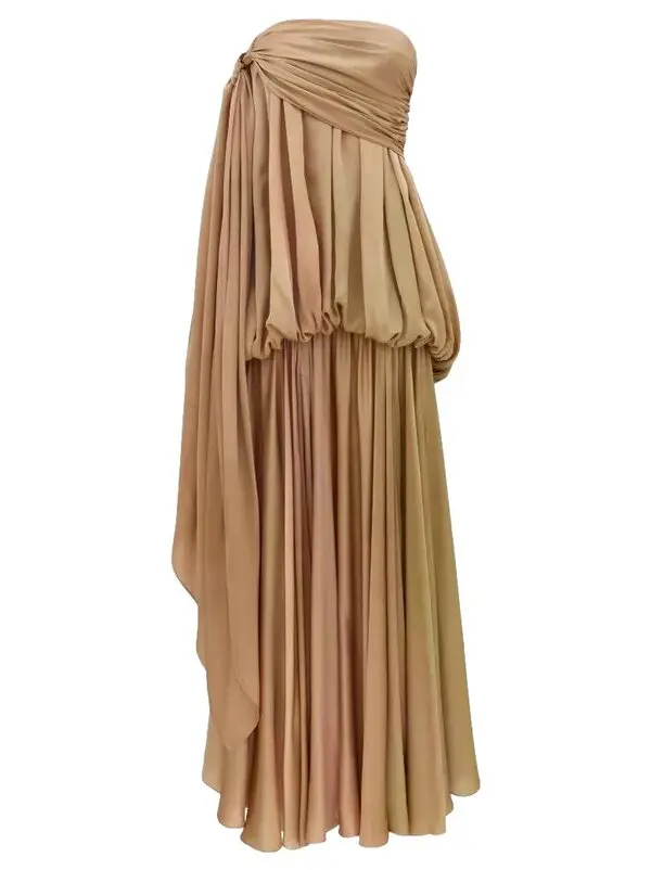 Zimmermann Billow Maxi Dress - Neutrals
