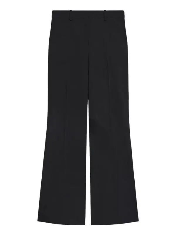 Theory Fluid Flare Trousers - Black