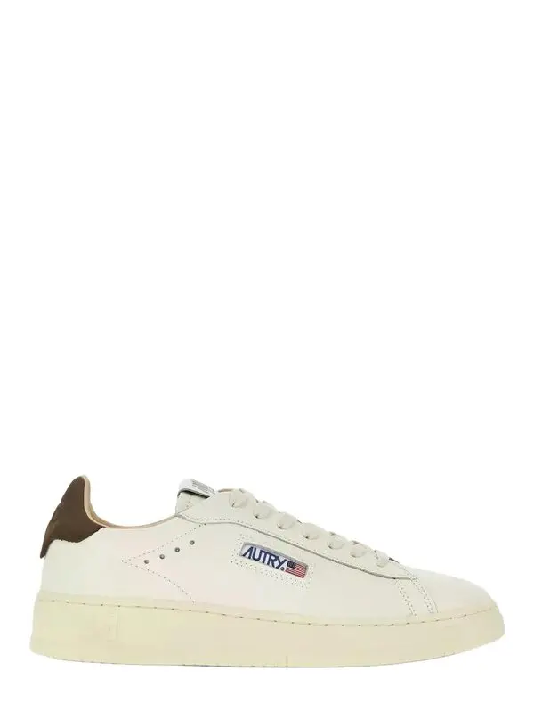 AUTRY Dallas Round-toe Sneakers - White