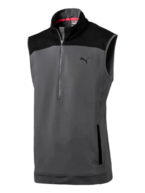 PUMA Half-zip Vest - Grey