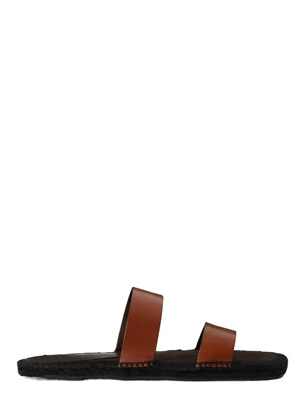 CastaÑer Kenny Leather Sandals - Brown
