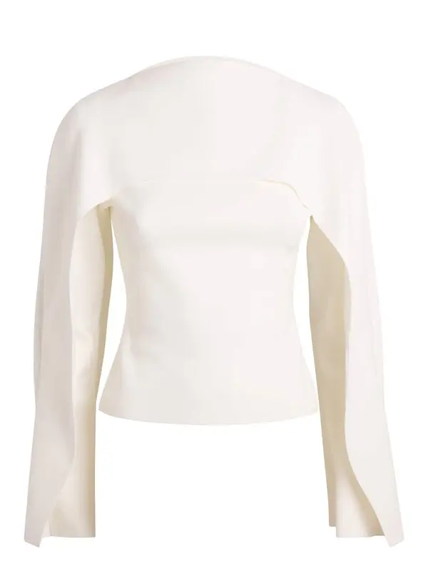 Cult Gaia Alka Layered Top - White