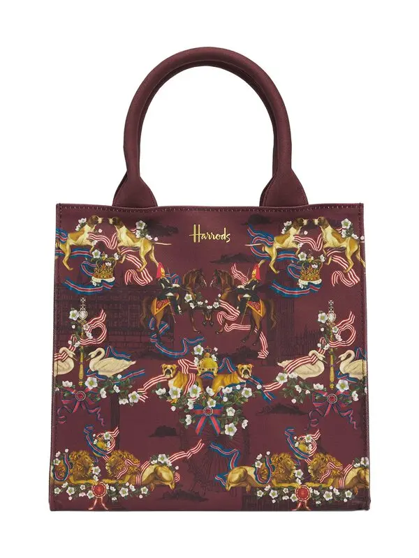 Harrods Great British Tote Bag - Navy