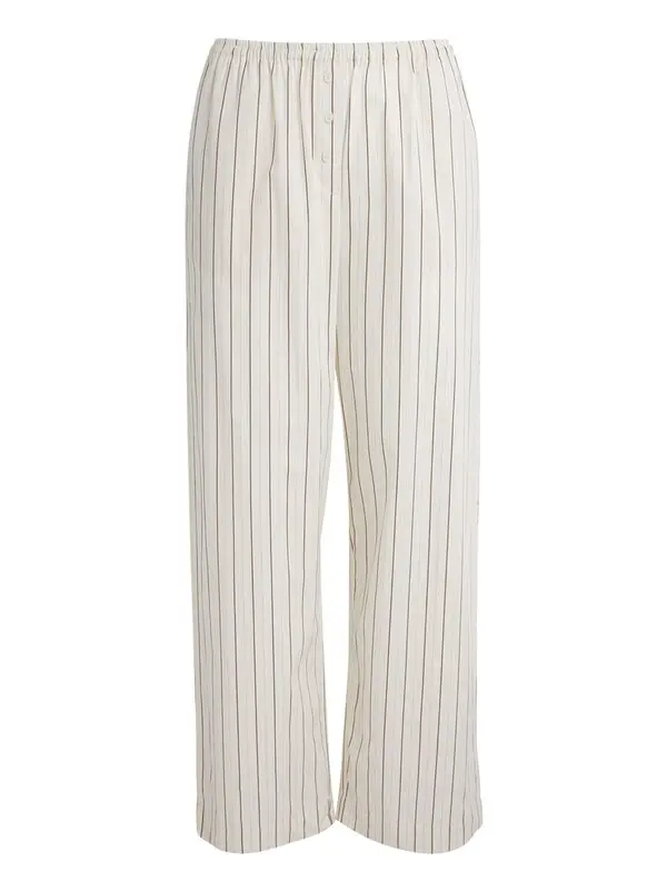 Faithfull The Brand Cotton Paloma Trousers - Ivory