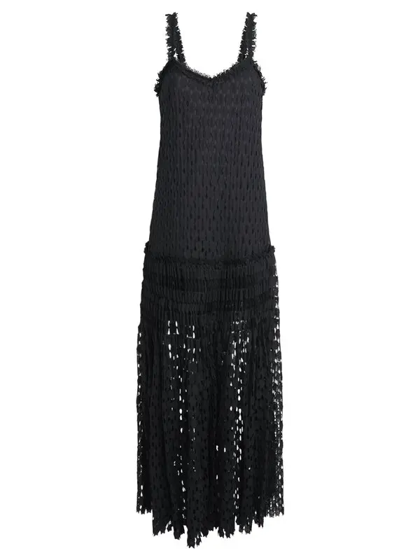Ulla Johnson Lace Sigrid Maxi Dress - Black