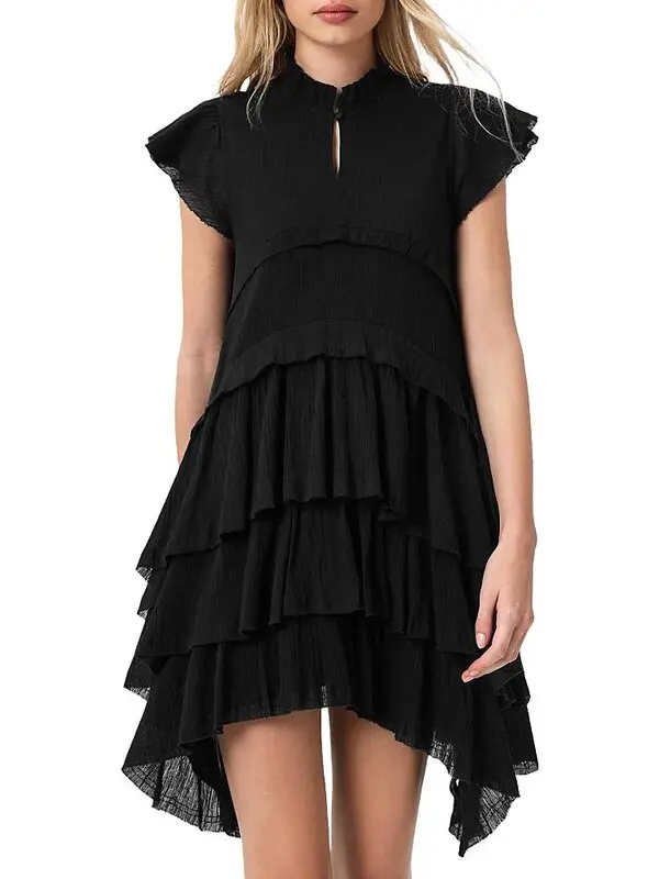 ALLSAINTS Cavarly Mini Dress - Black